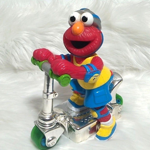 Mattel | Toys | Vintage 200 Elmo On Scooter | Poshmark